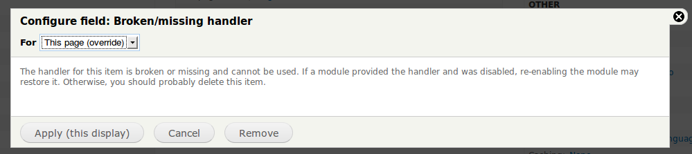 "This view has been automatically updated to fix missing relationships". Referenced entity ...